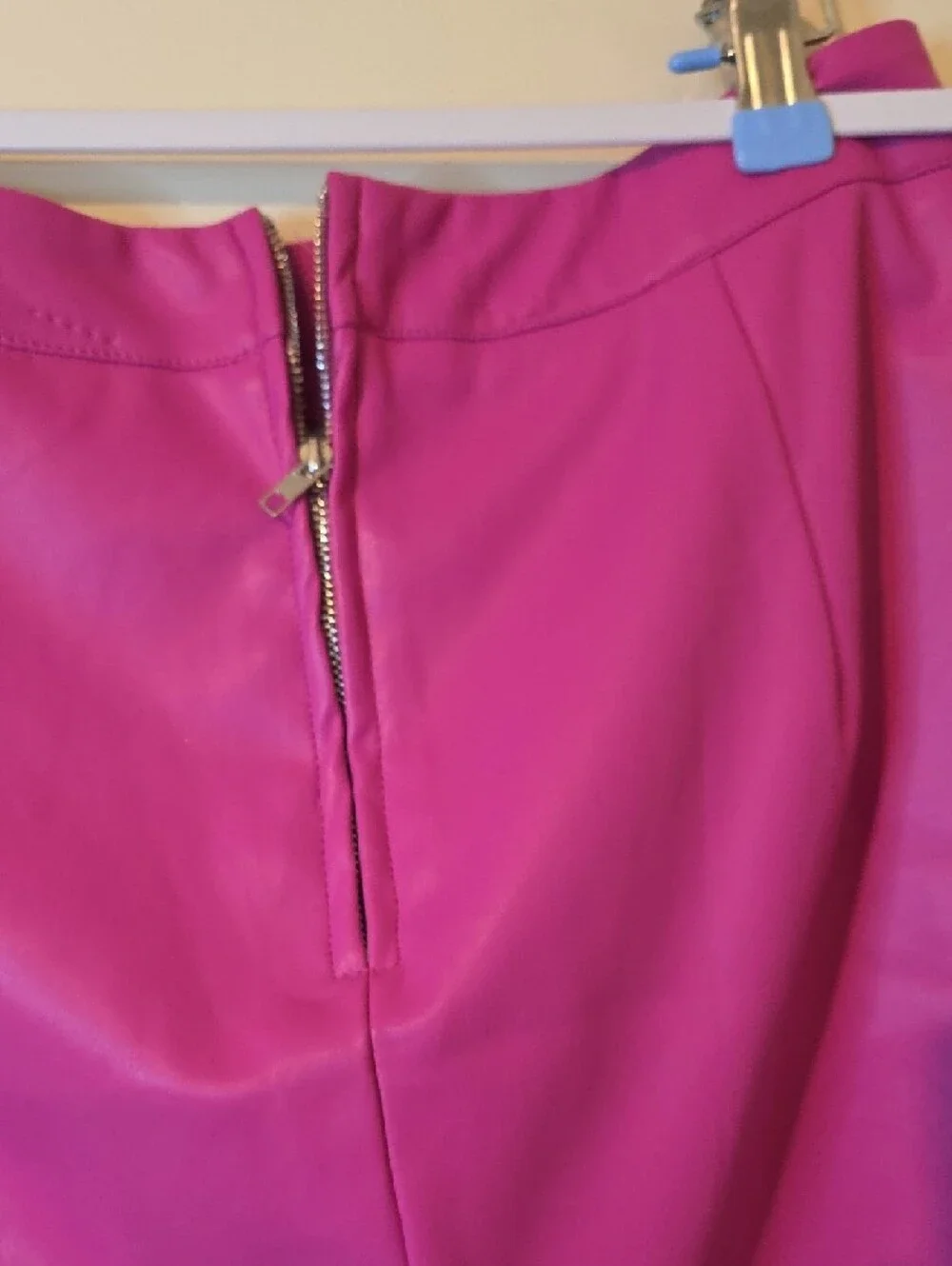 entro | Skirts | Entro Bright Fuchsia Faux Leather Mini Skirt | Poshmark